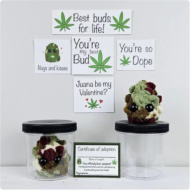 Adopt-a-Leaf Mini Plushie Set – All Day Happy Store